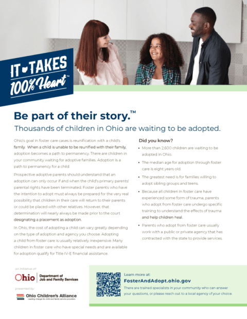 How The Ohio Children's Alliance Increased Foster Caregiver Applications